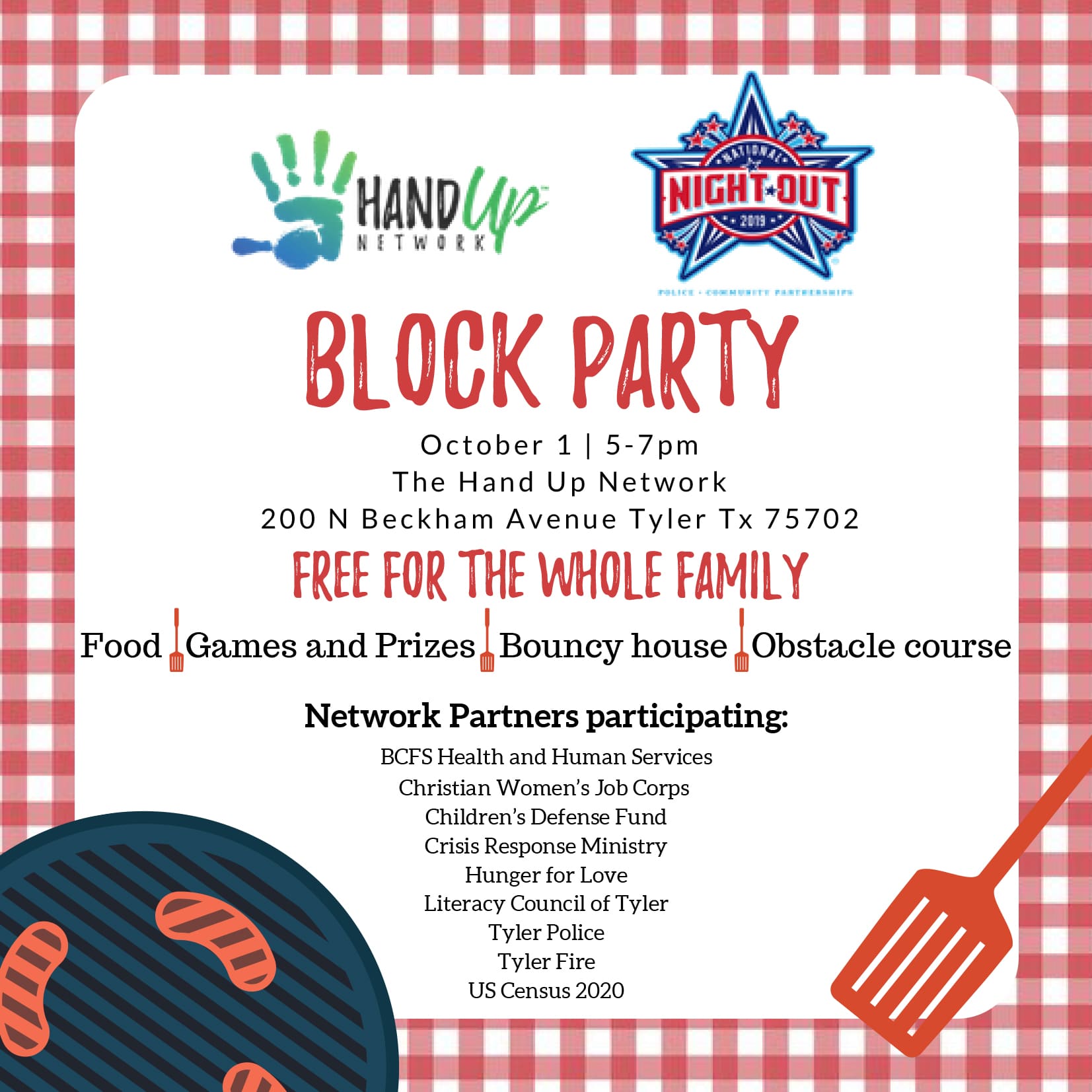 National Night Out @ Hand Up Network brings Community Together - The ...
